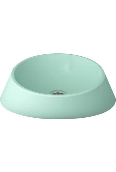 Bocchi Venezia Çanak Lavabo 56 cm Mat Mint Yeşil 1010 033 0125 Bocchi Venezia Çanak Lavabo 56 cm Mat Mint Yeşil 1010 033 0125
