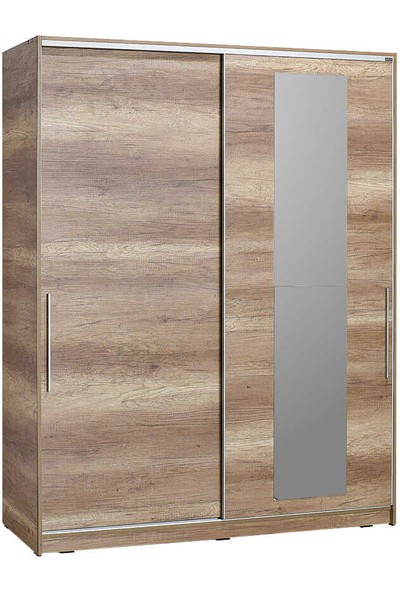 adore mobilya Sürgü Kapılı Aynalı Gardırop - Tori