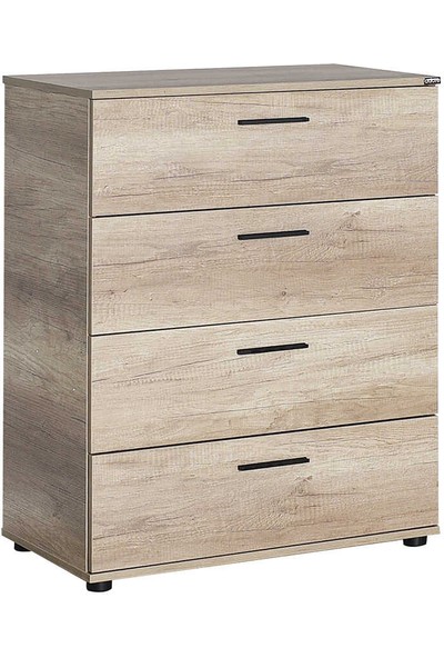 adore mobilya Trendline 4 Çekmeceli Şifonyer - Tori