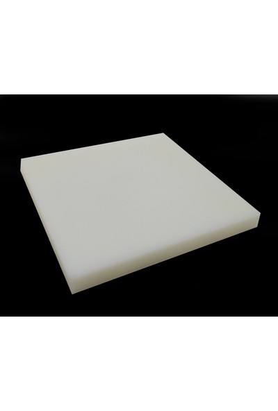 Yıldırım Nalbur Deri Kesim Tahtası Plastik Fiber Bryaz Deri Kesme Tablası Hobi İşleri Tabla