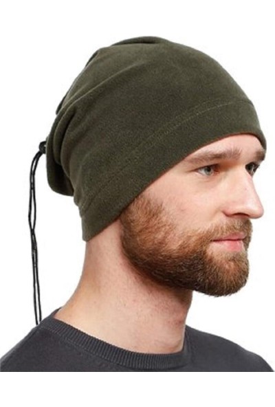 Unisex Termal Polar Çok Amaçlı Outdoor Boyunluk Bere Haki Yeşil Unisex Termal Polar Çok Amaçlı Outdoor Boyunluk Bere Haki Yeşil