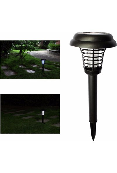 Gaman Güneş Enerjili Solar LED & Uv Işık Sinek Öldürücü Kazıklı Bahçe Aydınlatma RC-18274 Gaman Güneş Enerjili Solar LED & Uv Işık Sinek Öldürücü Kazıklı Bahçe Aydınlatma RC-18274