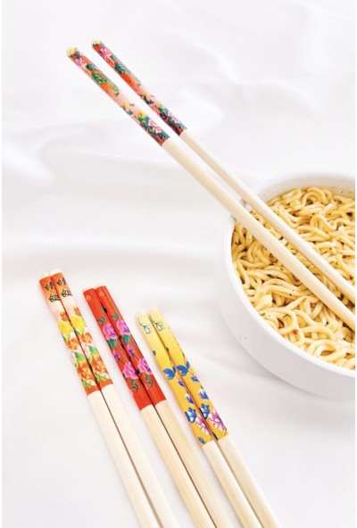Bambu Chopstick 10 Adet Sushi Çubuğu Çin Yemek 24 cm Bambu Chopstick 10 Adet Sushi Çubuğu Çin Yemek 24 cm