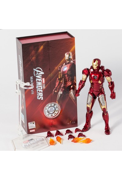 Zt 10. Yıldönümü 18CM Deluxe Marvel Iron Man Mk7 - Kırmızı (Yurt Dışından) Zt 10. Yıldönümü 18CM Deluxe Marvel Iron Man Mk7 - Kırmızı (Yurt Dışından)