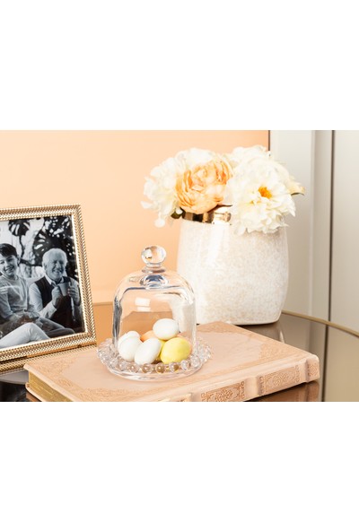 Madame Coco Billes Kapaklı Cam Şekerlik