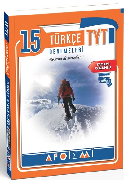 Apotemi Yayınları TYT Türkçe 15 Deneme Apotemi Yayınları TYT Türkçe 15 Deneme