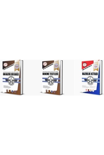 Astsubaylıktan Subaylığa Geçiş Sınavına Hazırlık Seti (Kkk) Için 3'lü Set