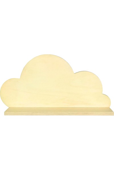 Naturkidz Ahşap Bulut Desenli Raf