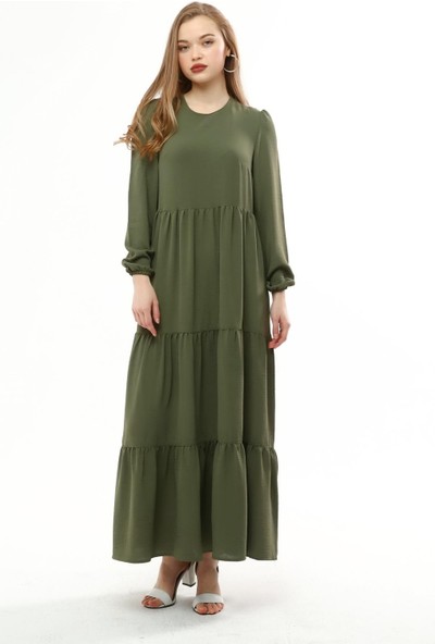 Deneme Kabinim Kadın Ayrobin Elbise