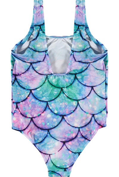 Civil Girls Kız Çocuk Mayo 1-13 Yaş Turkuaz