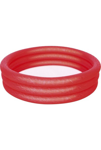 Bestway 3 Boğumlu Şişme Havuz 51025 / 122X25 cm Kırmızı