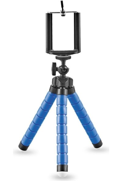 Ascellus Esnek Tripod Mavi Renk Ascellus Esnek Tripod Mavi Renk