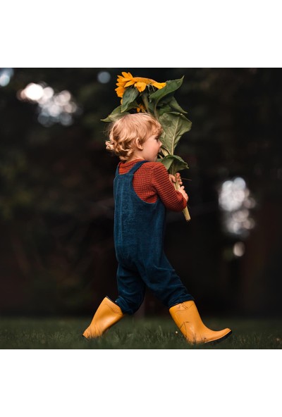 Antebies Gece Mavisi Havlu Salopet