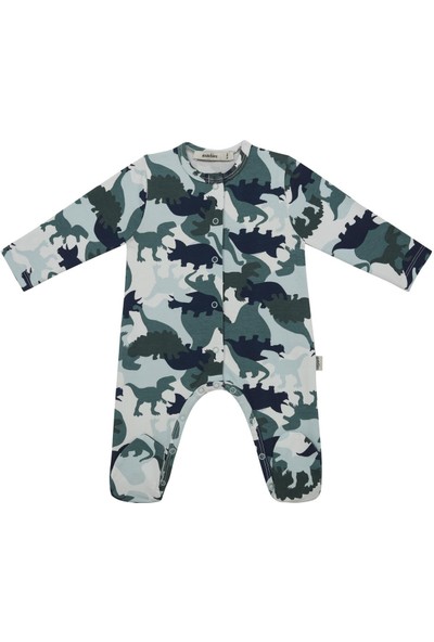 Antebies Kamuflaj Dino Desenli Patikli Tulum