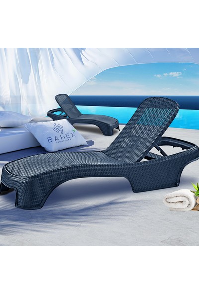 Brezza Royal Rattan Şezlong 2 Adet 2536 Lüx Havuz & Plaj Şezlongu 3 Kademeli Katlanır Brezza Royal Rattan Şezlong 2 Adet 2536 Lüx Havuz & Plaj Şezlongu 3 Kademeli Katlanır