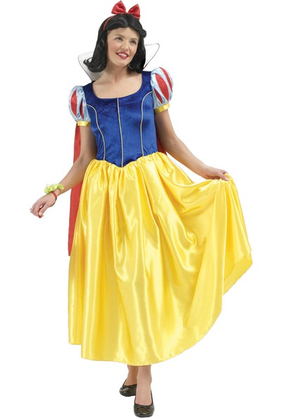 Yüsü Yetişkin Pamuk Prenses Kostümü