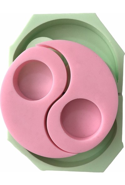 Başak Kimya Yin Yang Tealight Silikon Kalıp MU139