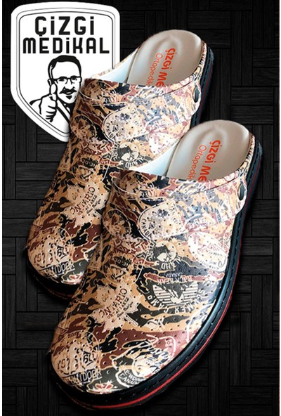 Erkek Klasik Greys Life Sabo Terlikler-Maceracı