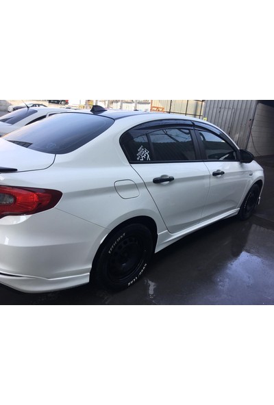 Güneşli Garaj Fiat Egea Yan Marşiyel (Plastik)