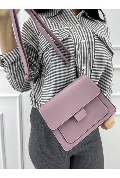 Lila Renk Çapraz Çanta Lila Renk Çapraz Çanta