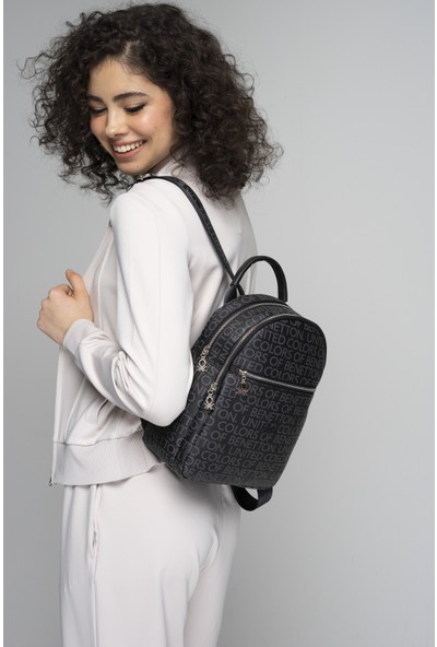 Benetton Kadın Sırt Çantası Siyah BNT780