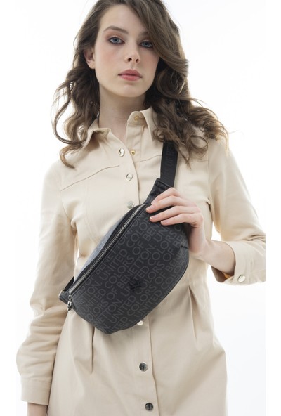 Benetton Kadın Bel Çantası Siyah BNT750