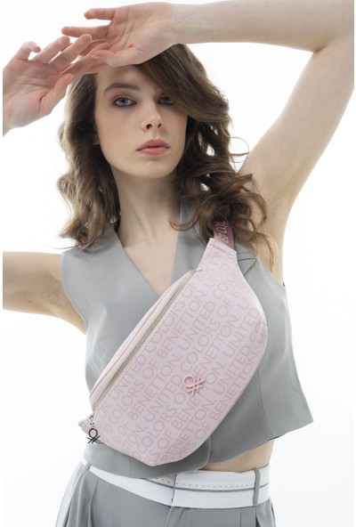 Benetton Kadın Bel Çantası Pembe BNT750