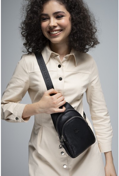 Benetton Kadın Vücut Çantası Siyah BNT726