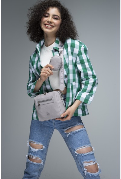 Benetton Kadın Çapraz Çanta A.gri BNT727