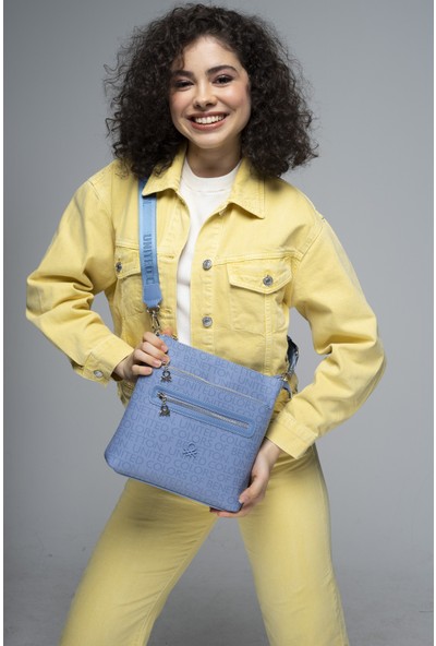 Benetton Kadın Çapraz Çanta Mavı BNT758