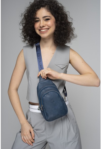 Benetton Kadın Vücut Çantası Lacivert BNT726