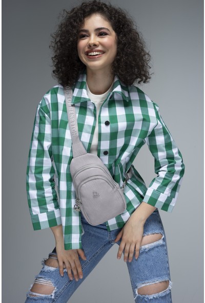 Benetton Kadın Vücut Çantası A.gri BNT726