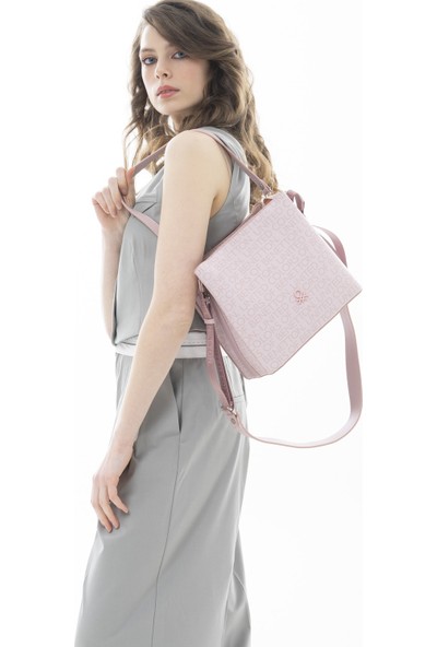 Benetton Kadın Çapraz Çanta Pembe BNT739