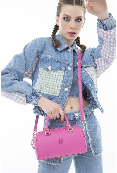 Benetton Kadın Çapraz Çanta Fuşya BNT786