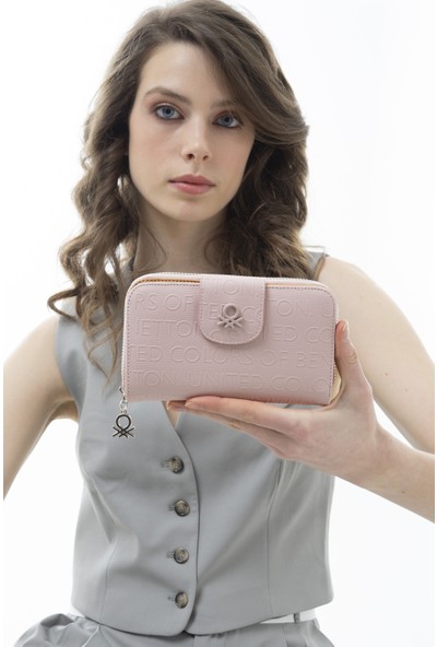 Benetton Kadın Cüzdan Pembe BNT733