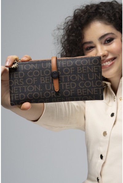 Benetton Kadın Cüzdan Kahve BNT741