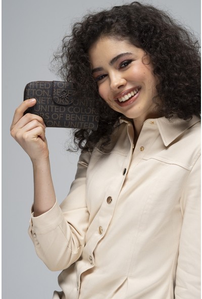 Benetton Kadın Cüzdan Kahve BNT744