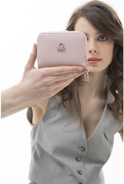 Benetton Kadın Cüzdan Pembe BNT734