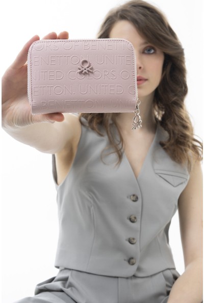 Benetton Kadın Cüzdan Pembe BNT735