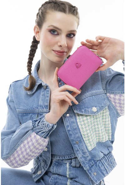 Benetton Kadın Cüzdan Fuşya BNT735