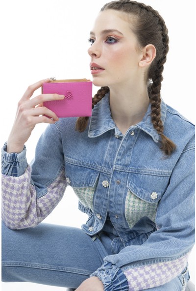 Benetton Kadın Cüzdan Fuşya BNT730