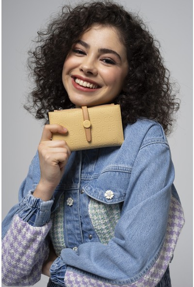 Benetton Kadın Cüzdan Sarı BNT731