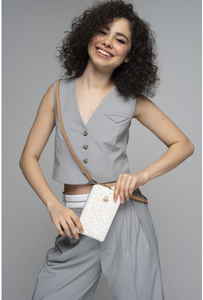 Benetton Kadın Cüzdan Bej-A.camel BNT778