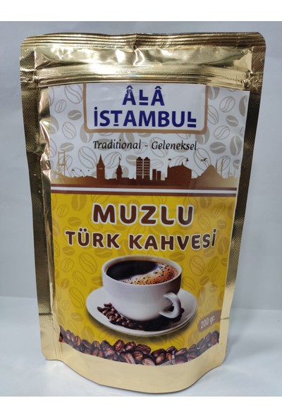 Ala İstambul Muz Aromalı Türk Kahvesi