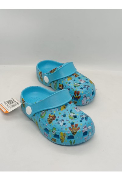 Akınalbella Erkek Çocuk Mavi Sabo Terlik Sandalet Akınalbella Erkek Çocuk Mavi Sabo Terlik Sandalet