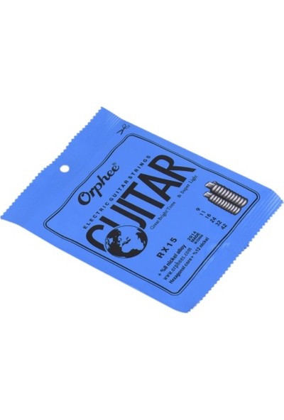 Orphee Musicsel Elektro Gitar Teli (6'lı Takım) Orphee Musicsel Elektro Gitar Teli (6'lı Takım)