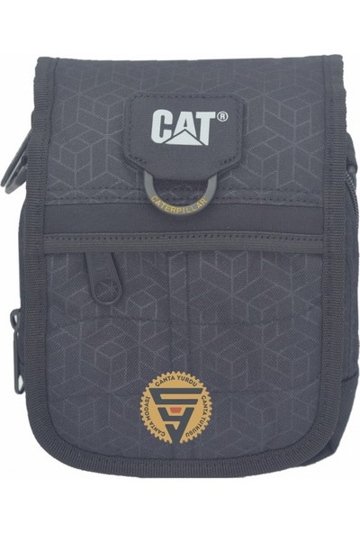 Cat 84172 Ronald Kapaklı Askılı Omuz Çantası Siyah