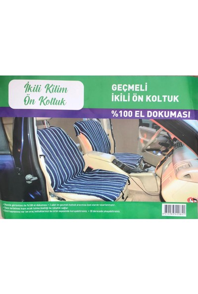 Karmat Ikili Kilim Ön Koltuk