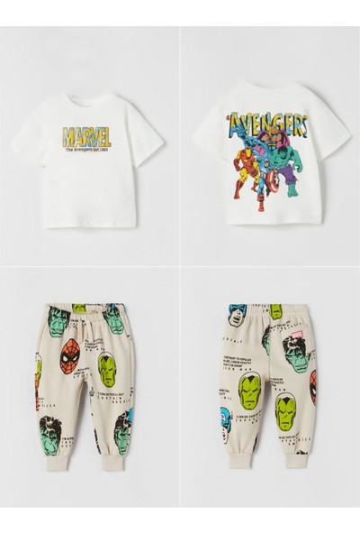 Erkek Çocuk Marvel Alt-Üst Takım