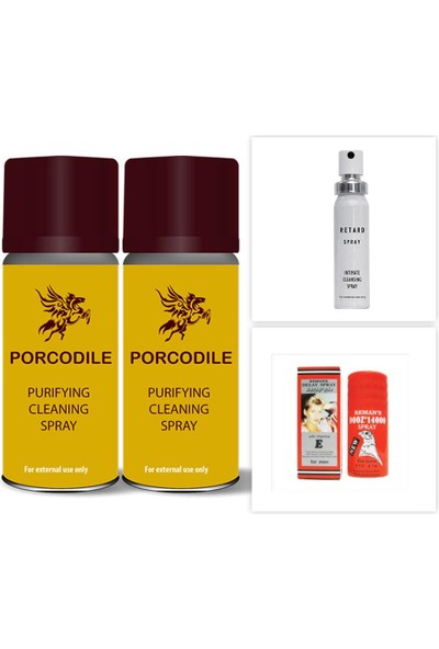 Porcodile Sprey - Retard For Men Sprey ve Dooz 14000 Sprey Porcodile Sprey - Retard For Men Sprey ve Dooz 14000 Sprey